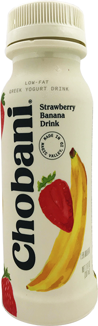 Download Chobani Drink, Strawberry Banana - Chobani Low-fat Greek ...