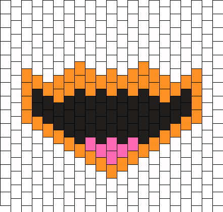 Download Duck Bill Mask Bead Pattern - Cute Kandi Masks Patterns - Full ...