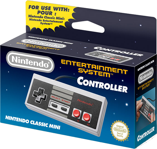 Download Nintendo Classic Nes Controlle, , Large - Nintendo Classic ...