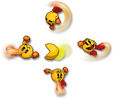 Download Are - Ssf2 Pac Man - Full Size PNG Image - PNGkit