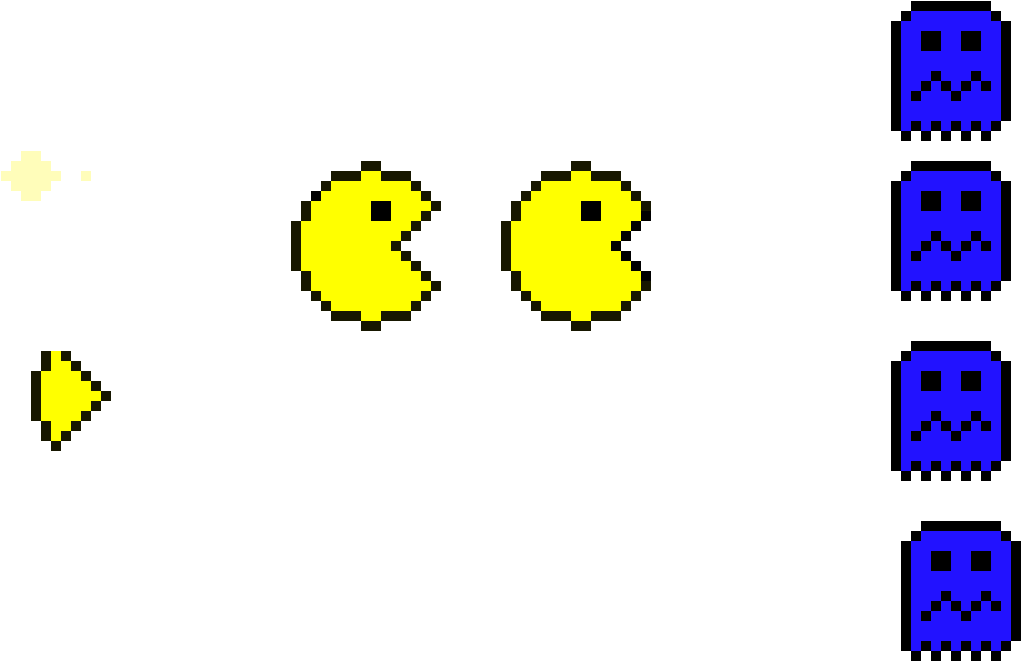 Download Pacman Sprites - Pac-man - Full Size PNG Image - PNGkit