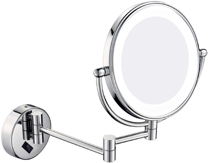 Download Led Magnifying Mirror - Mirror - Full Size PNG Image - PNGkit