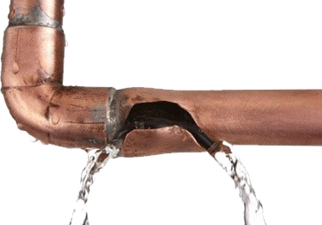 Download Burst Leaking Pipe - Burst Pipe - Full Size PNG Image - PNGkit