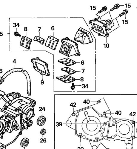 Download Cr - Honda Cr125r Bearing, Radial Ball (6905z). Required ...