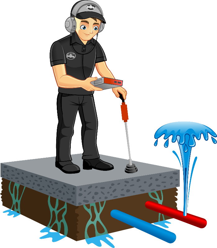 Download First Choice Plumbing Solutions Leak Detection Logo - Water ...