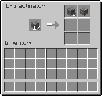 Download Extractinator Mod Ui - Make Pants In Minecraft - Full Size PNG ...