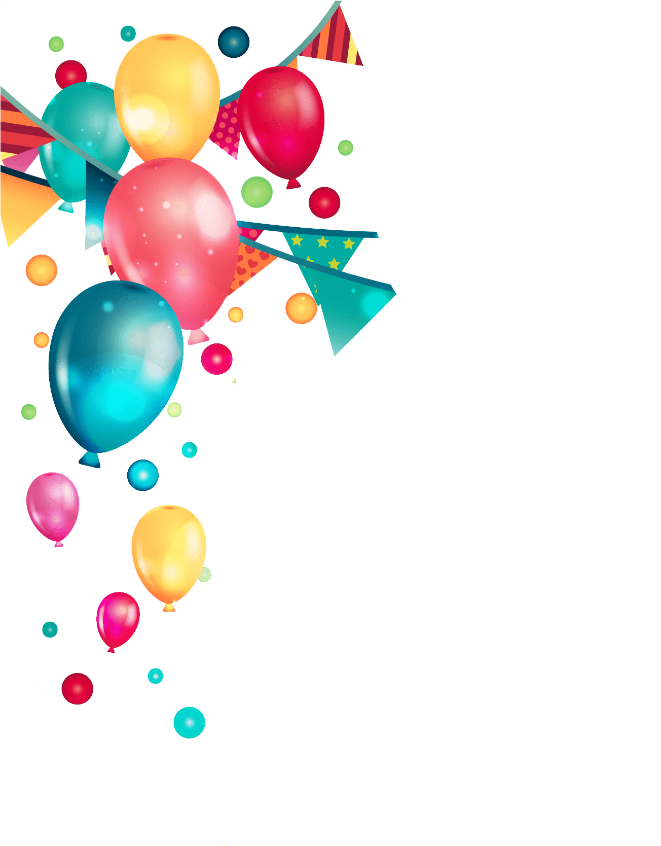 Download Transparent Background Balloons Png - Full Size PNG Image - PNGkit