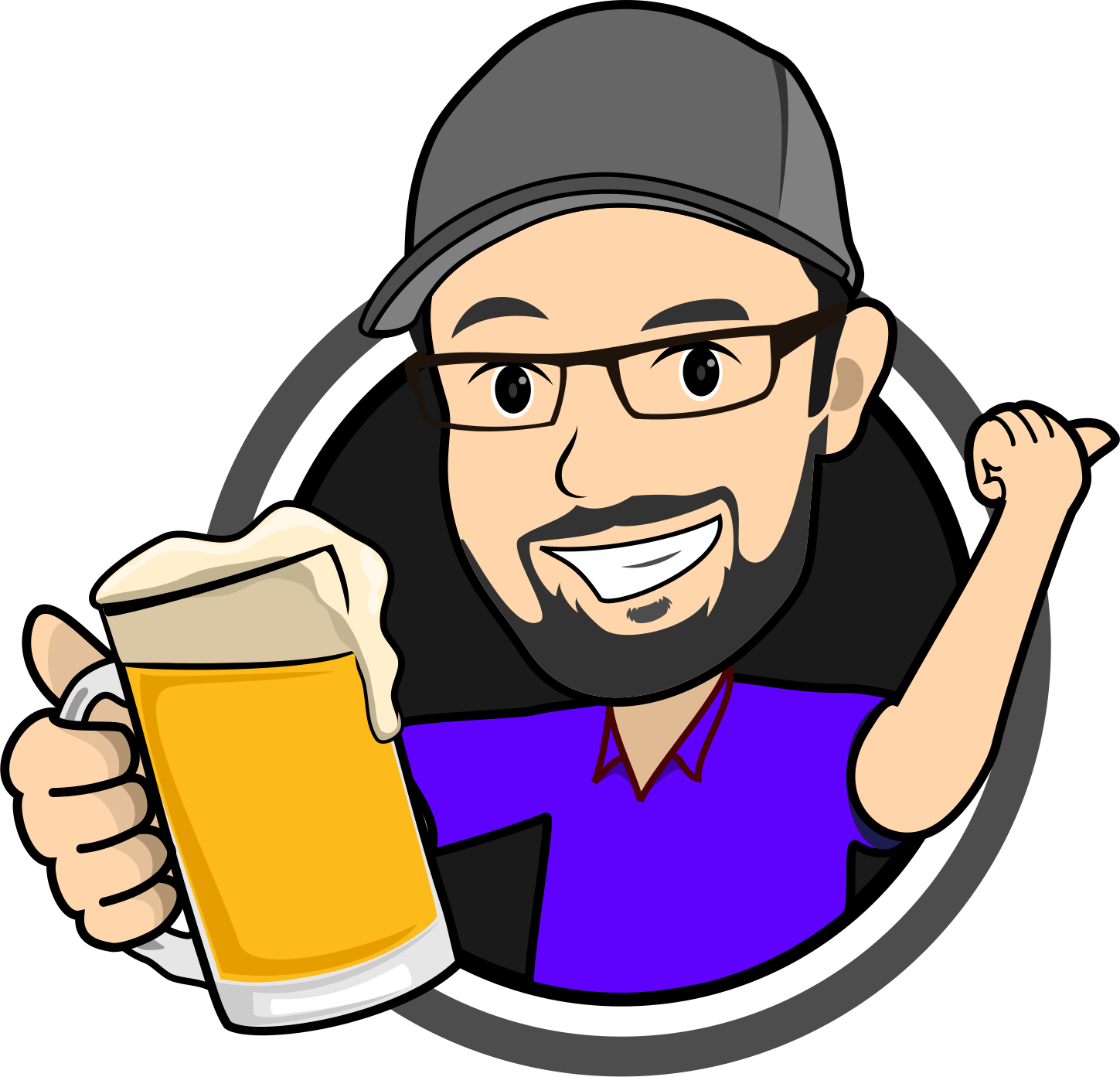 Download Rate Beer - Cartoon Serving Beer Png - Full Size PNG Image ...