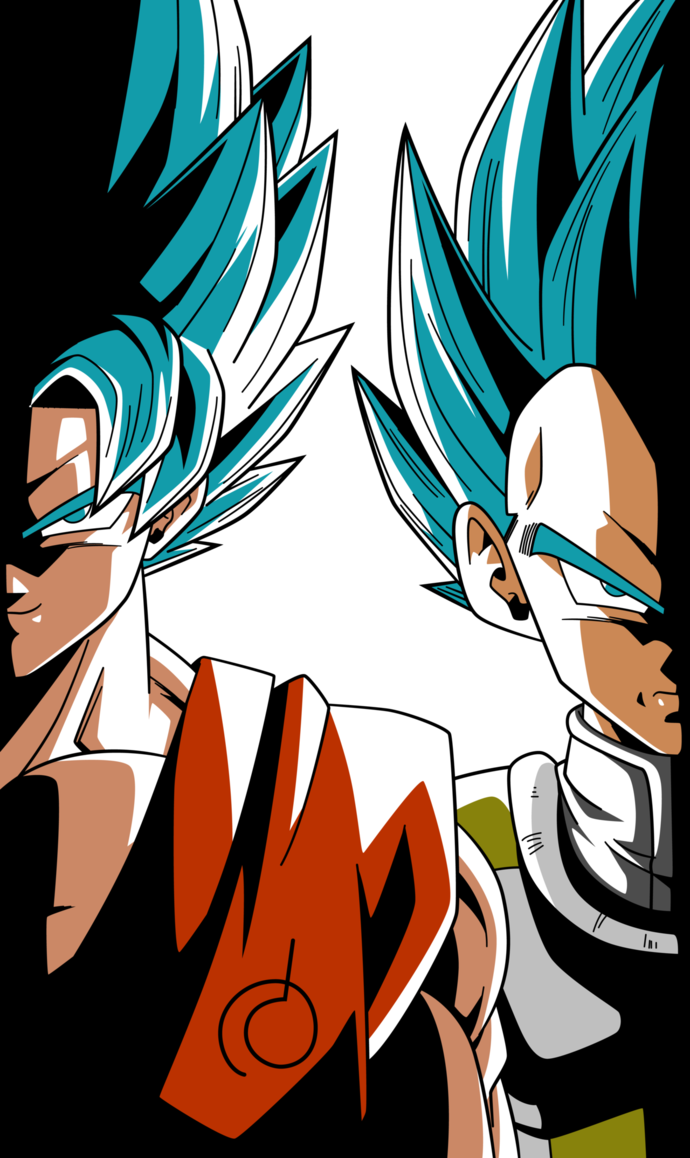 Download Super Saiyan Blue Goku And Vegeta Alt Palette - Ssb Goku And ...