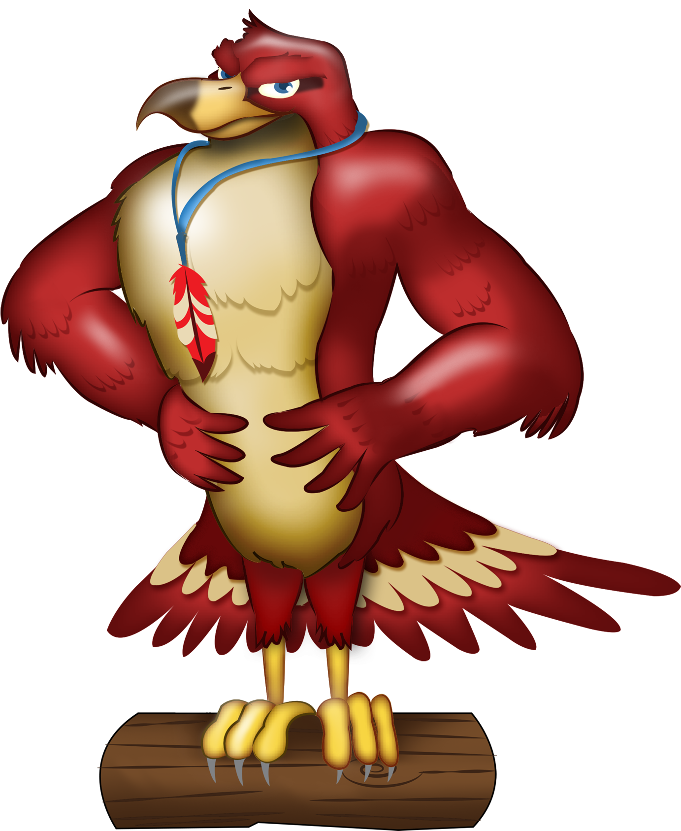 Download Red-hawk - Full Size PNG Image - PNGkit