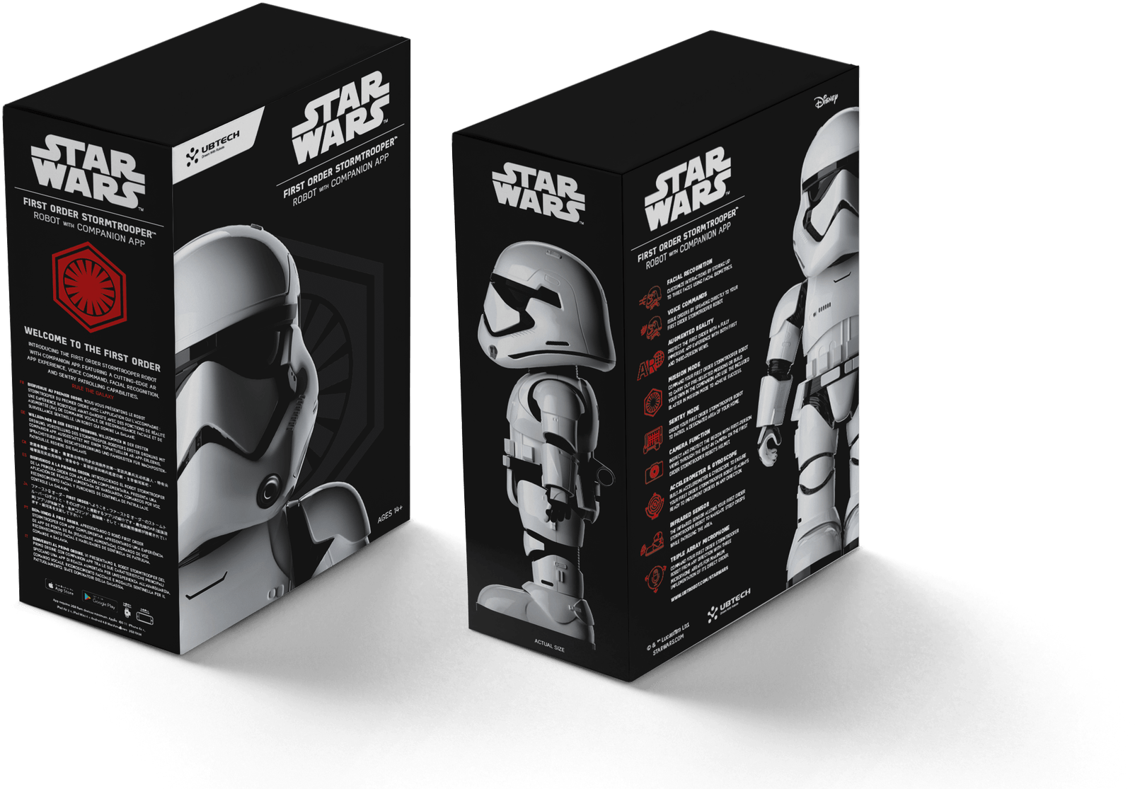 Download Ubtech Star Wars First Order Stormtrooper Robot - Full Size ...