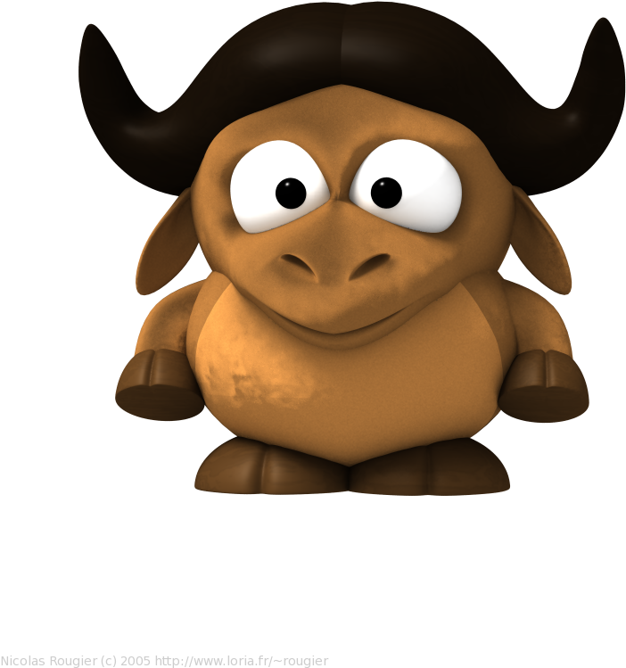 Download Babygnualpha - Gnu Linux Rectangle Sticker - Full Size PNG ...