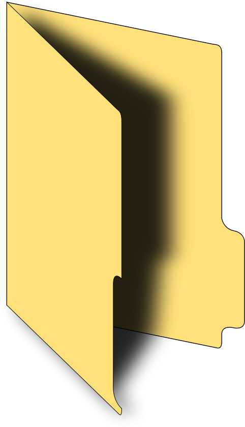 Download Dossier, File, Folder, Office, Open - Vector Graphics - Full ...