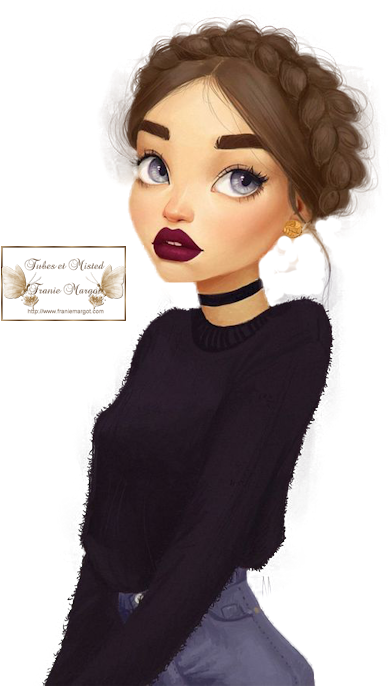 Download Vector Vector Vector - Beautiful Girl In Drawing - Full Size ...