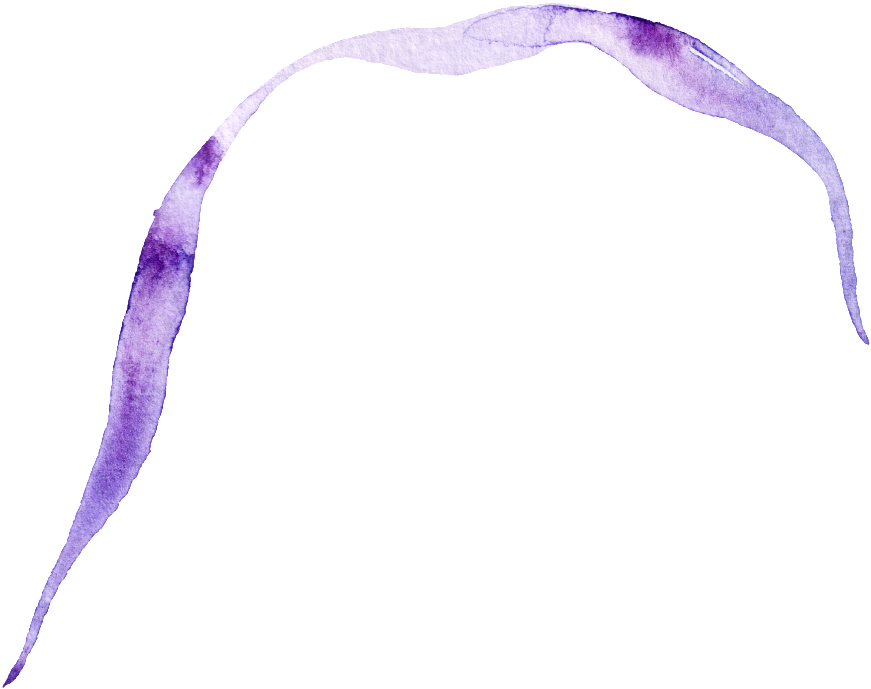 Download Purple Ribbon Transparent Decorative - Ribbon - Full Size PNG ...