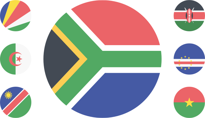 Download View Full Preview - South Africa Flag Circle - Full Size PNG ...