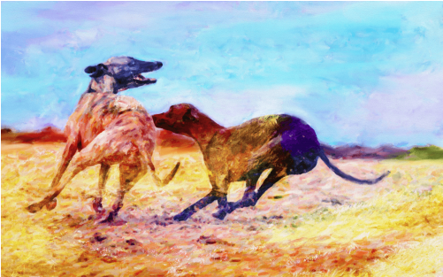 Download Running Dog - Perro Flaco Todo Son Pulgas - Full Size PNG ...