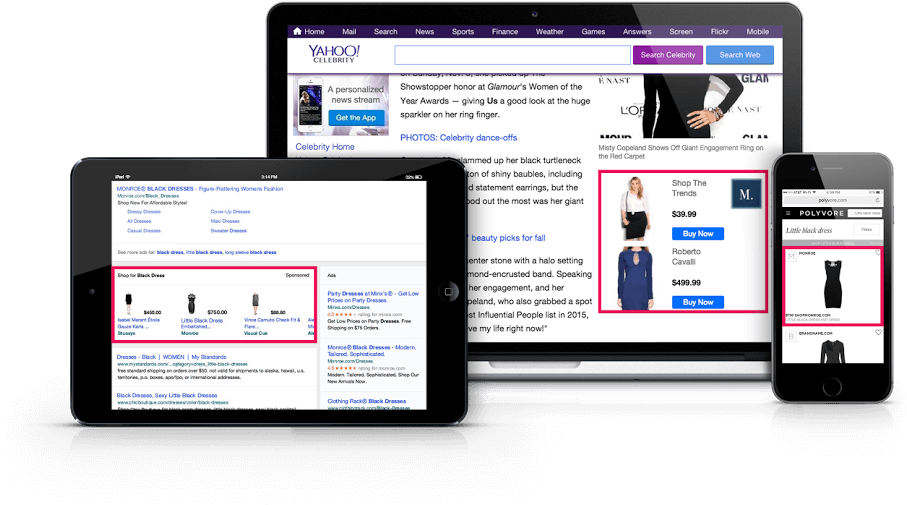 Download Yahoo Product Ads - Yahoo Gemini Ads Example - Full Size PNG Image - PNGkit