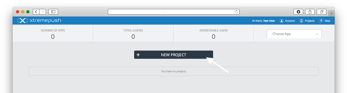 Download Add New Project - Android - Full Size PNG Image - PNGkit