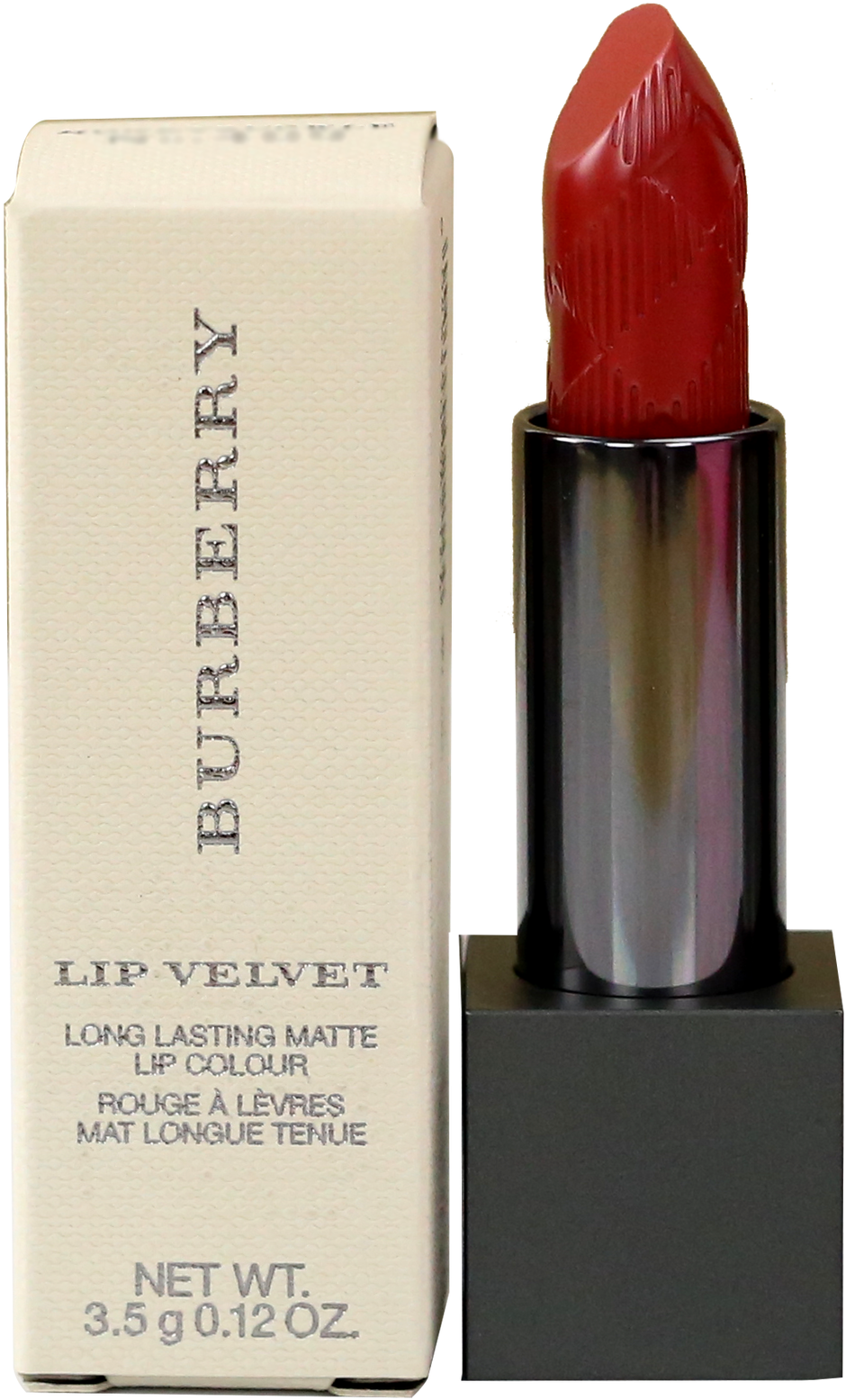Download Transparent Stock Photo - Burberry Lip Velvet - PNGkit