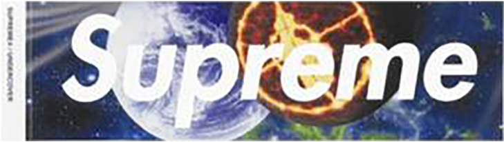 Download Transparent Supreme Public Enemy Box Logo Sticker - Box Logo ...