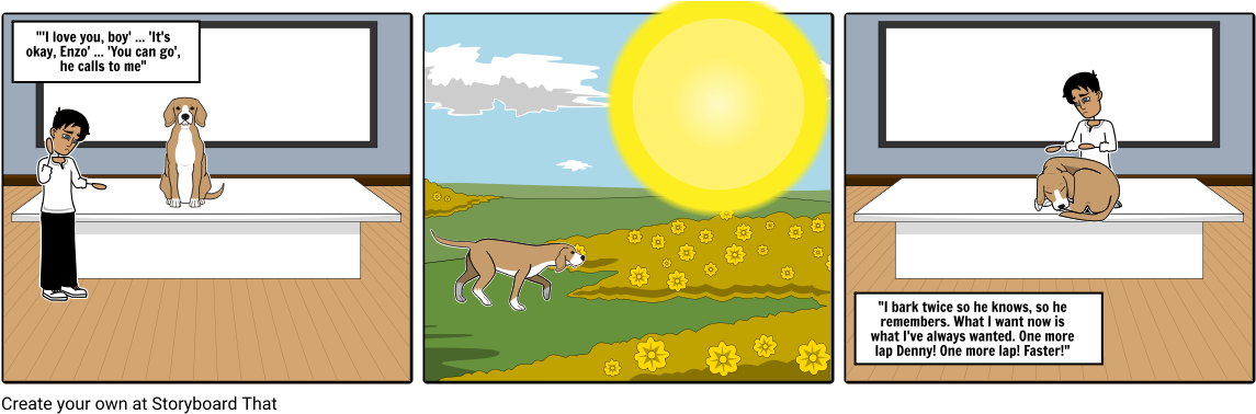 Download Enzo Dies - Cartoon - Full Size PNG Image - PNGkit