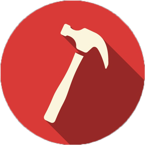 Download Hammer Icon No Background - Illustration - Full Size PNG Image ...