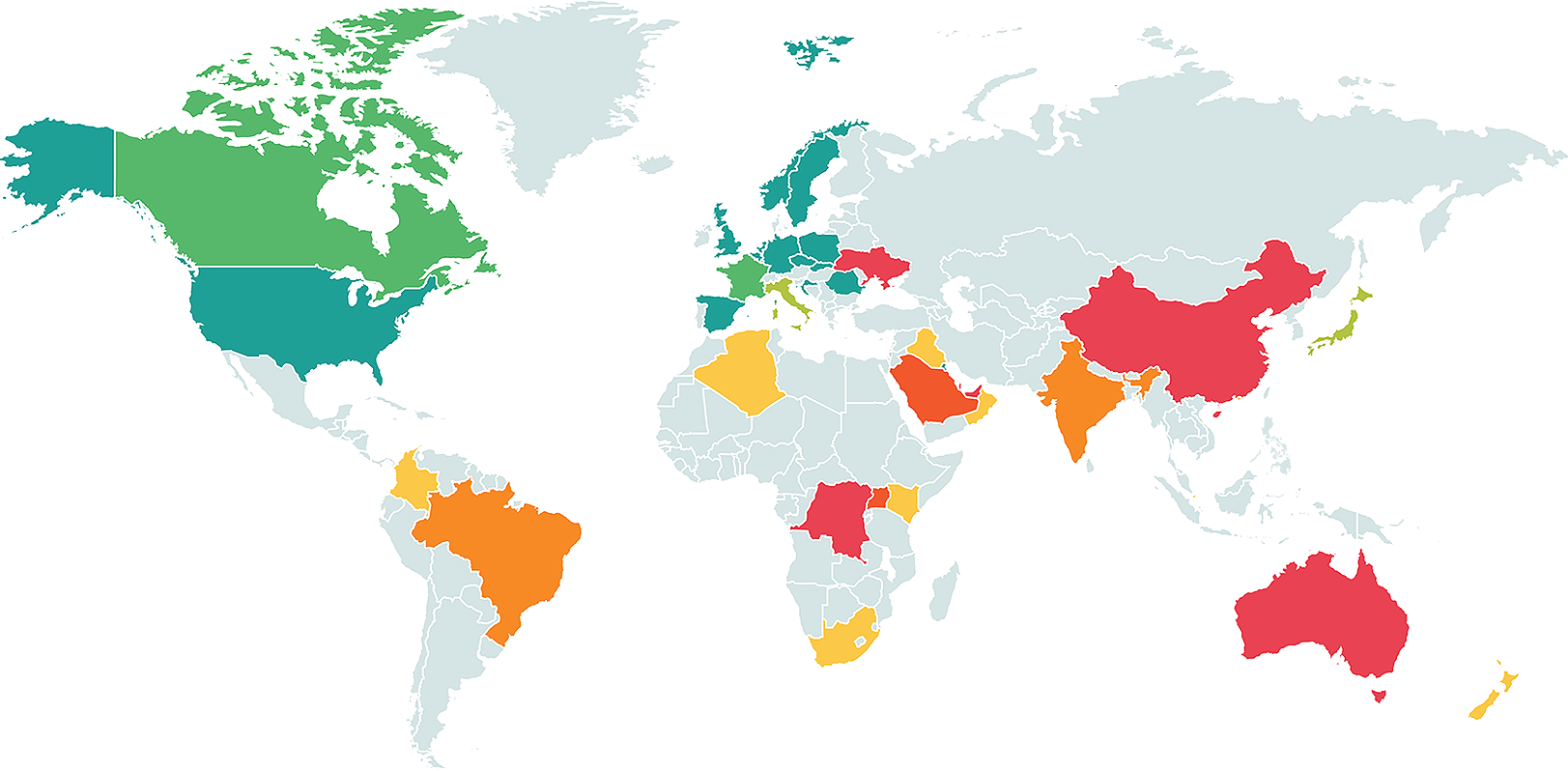 Download China - Vodafone $5 Roaming Countries - Full Size PNG Image ...