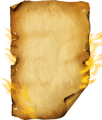 Download Transparent Burning Paper Via - Paper On Fire Psd - PNGkit