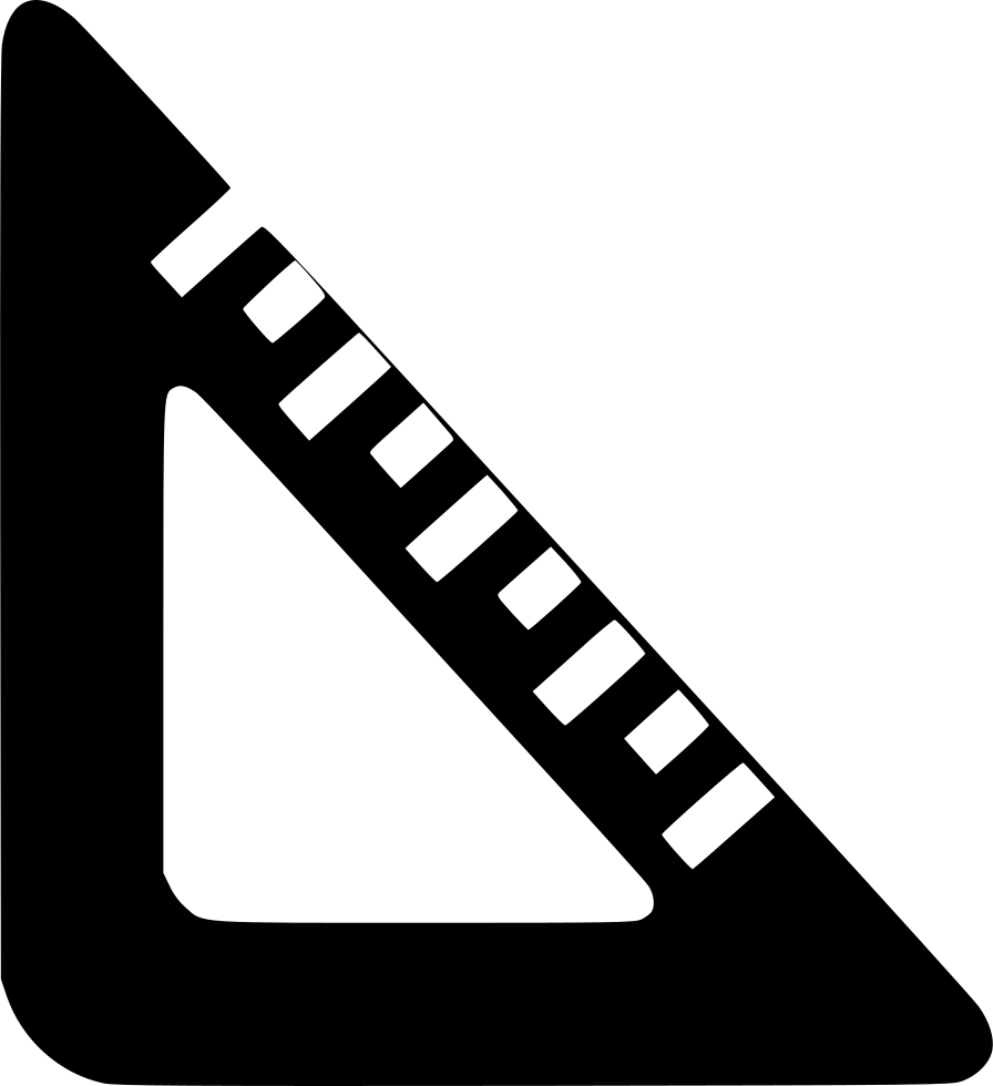Download Png File - Triangle Ruler Icon - Full Size PNG Image - PNGkit