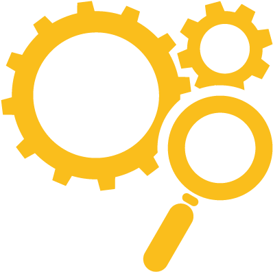 Download Transparent Search Engine Marketing - Yellow Search Icon Png ...