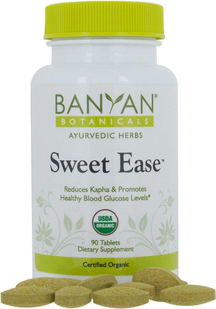 Download Sweet Ease 90 Tablets 500 Mg Banyan Botanicals - Banyan ...