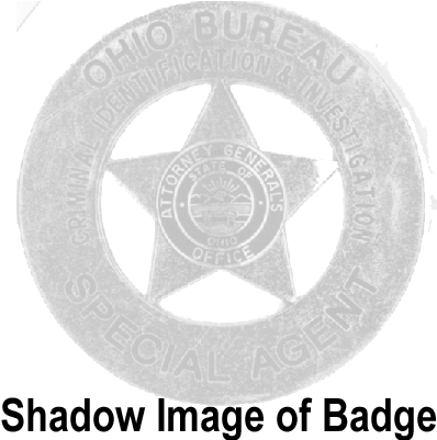Download Ohio Bureau Special Agent Circular Badge - Emblem - Full Size ...