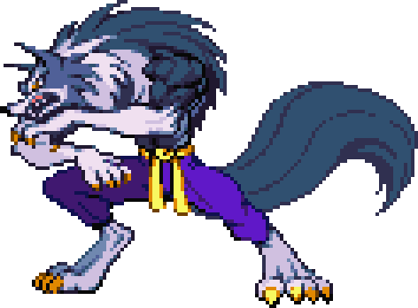 Download Darkstalkers Jon Talbain - Darkstalkers Wolf - Full Size PNG ...