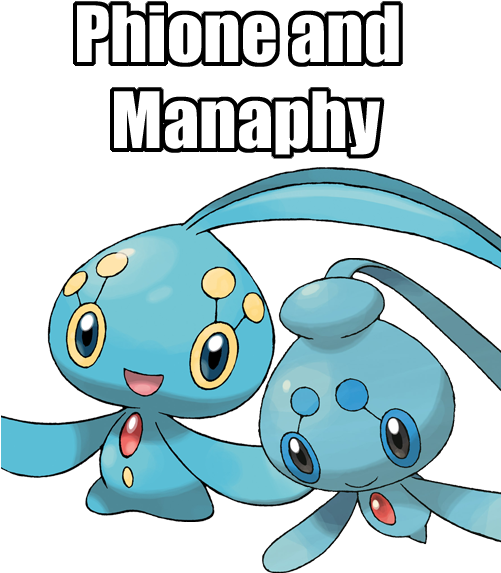 Download Pokemon Manaphy - Full Size PNG Image - PNGkit