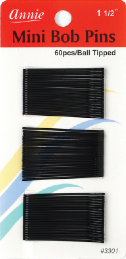 Download Annie 60pcs Ball Tipped Mini Bob Pins 1-1/2" Long #3301 - Full ...