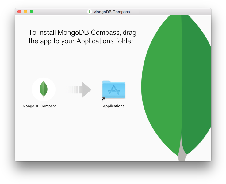 Download Images/osx Install Dialog - Mongodb Installation Compass - Full Size PNG Image - PNGkit