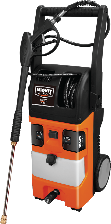 Download Transparent Mighty Clean Mc1800hd Pressure Washer - Pressure ...