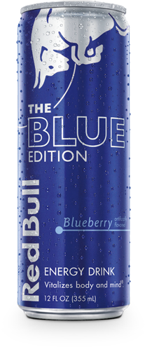 Download Red Bull Blue Edition - Red Bull Blue Can - Full Size PNG ...