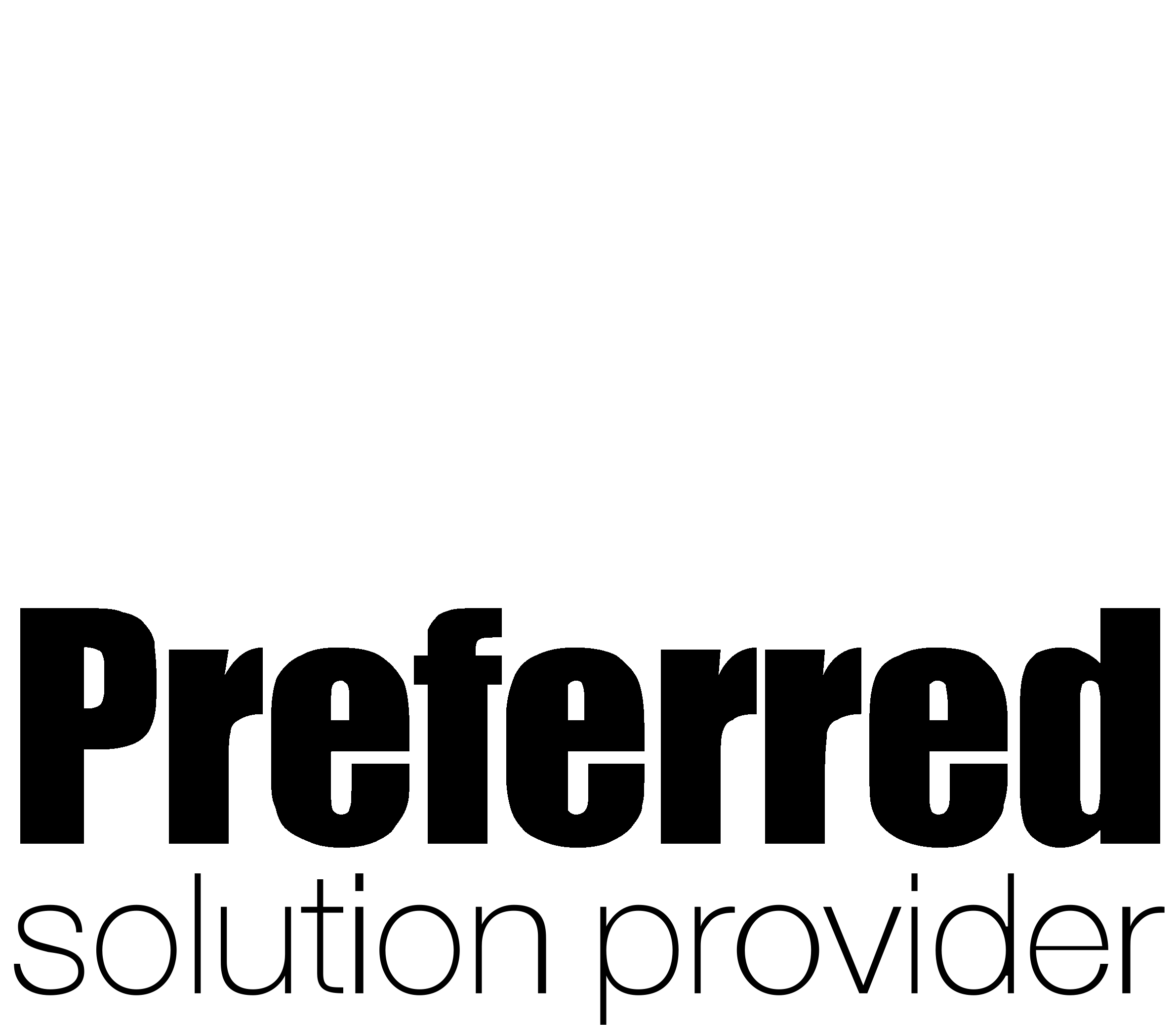 Download Dell Preferred Logo Black And White - Dell Solution Provider ...