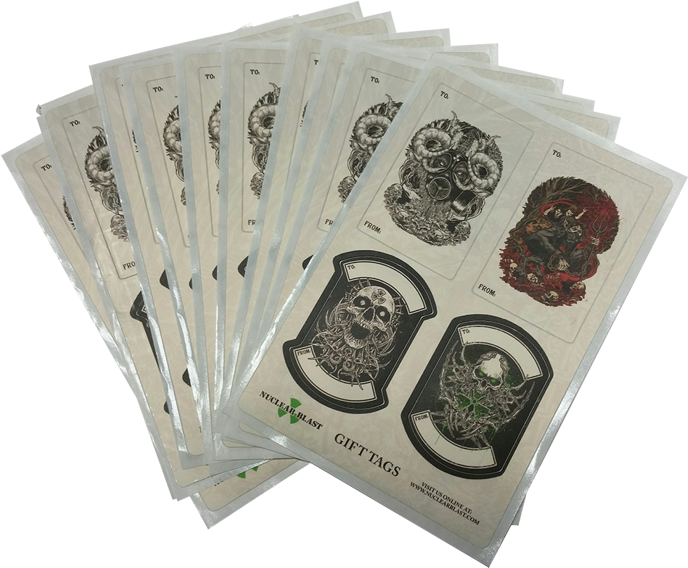 Download Nuclear Blast America - Gift Tags 10 - Full Size PNG Image ...