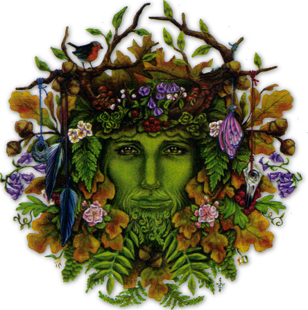 Download The Green Man - Celtic Pagan Art - Full Size PNG Image - PNGkit