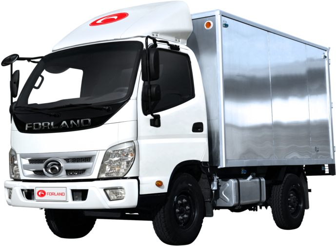 Download Forland Aluminum Van 4 Wheeler 01 - Van - Full Size PNG Image ...