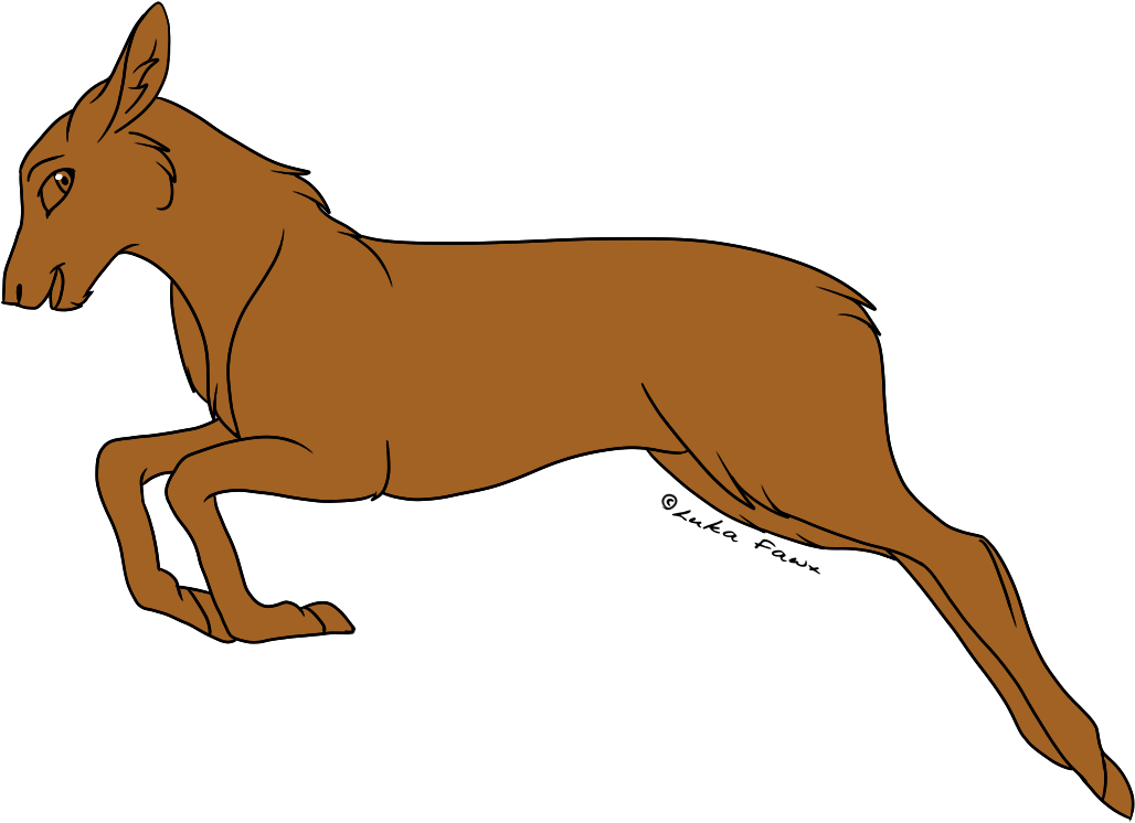 Download F2u Customizable Deer Base - Deer Base - Full Size PNG Image ...