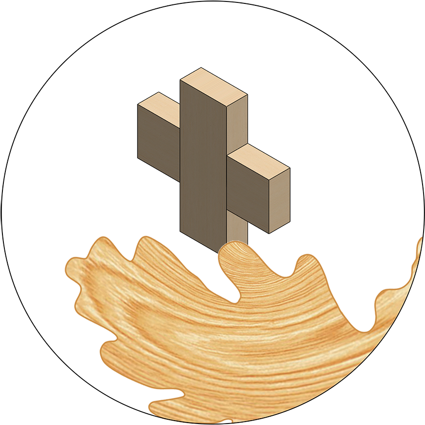 Download Cross Halving Together Copy - Bridle Joint - Full Size PNG ...