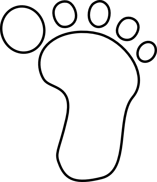 Download Marshmellow Clipart Small - Toes Coloring Page - Full Size PNG ...