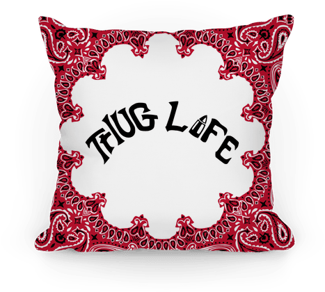 Download Thug Life Pillow Pillow - Thug Life - Full Size PNG Image - PNGkit