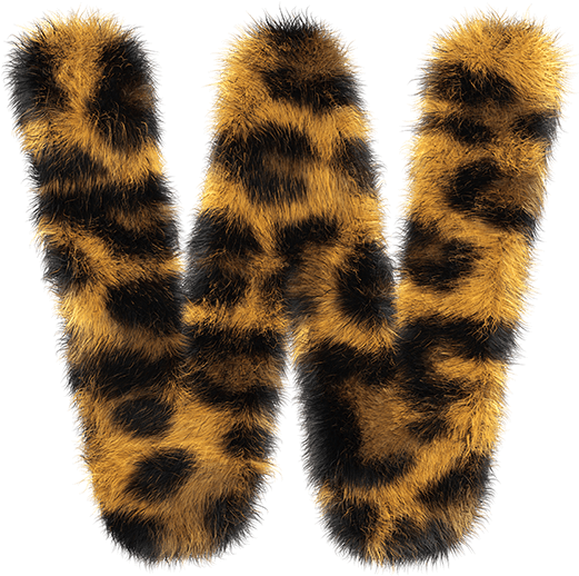 Download Leopard Font - Letter - Full Size PNG Image - PNGkit