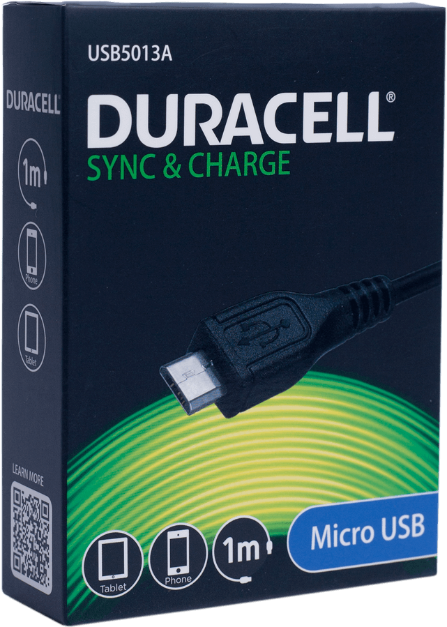 Download Duracell Micro Usb 1m Cable - Duracell Micro Usb Cable - Full ...