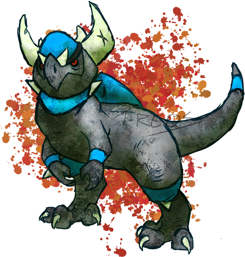 Download View Rampardos By T Reqs-d7alo39 , - Illustration - Full Size ...